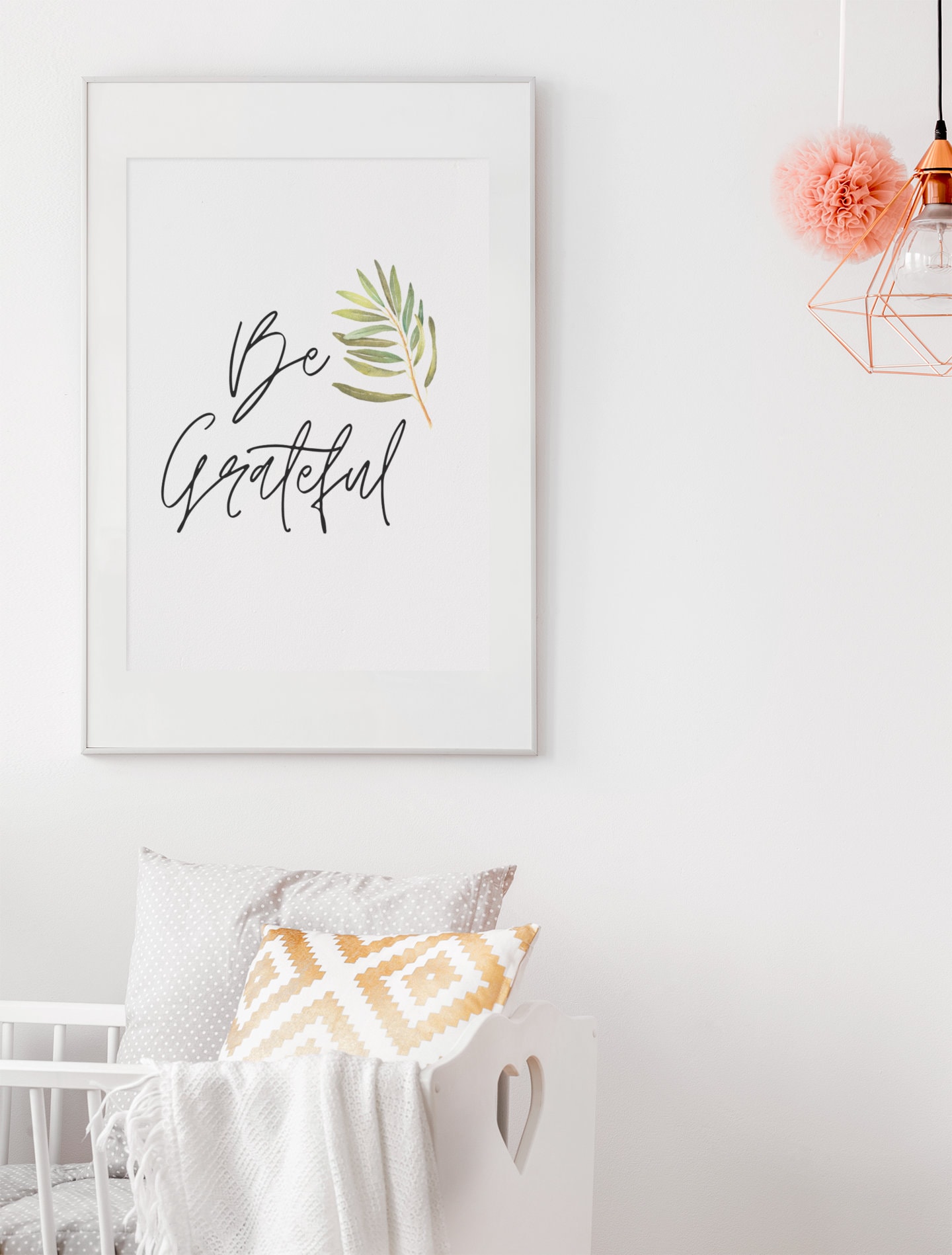 Be Grateful, High quality gratefulness print, thankful, Instant ...