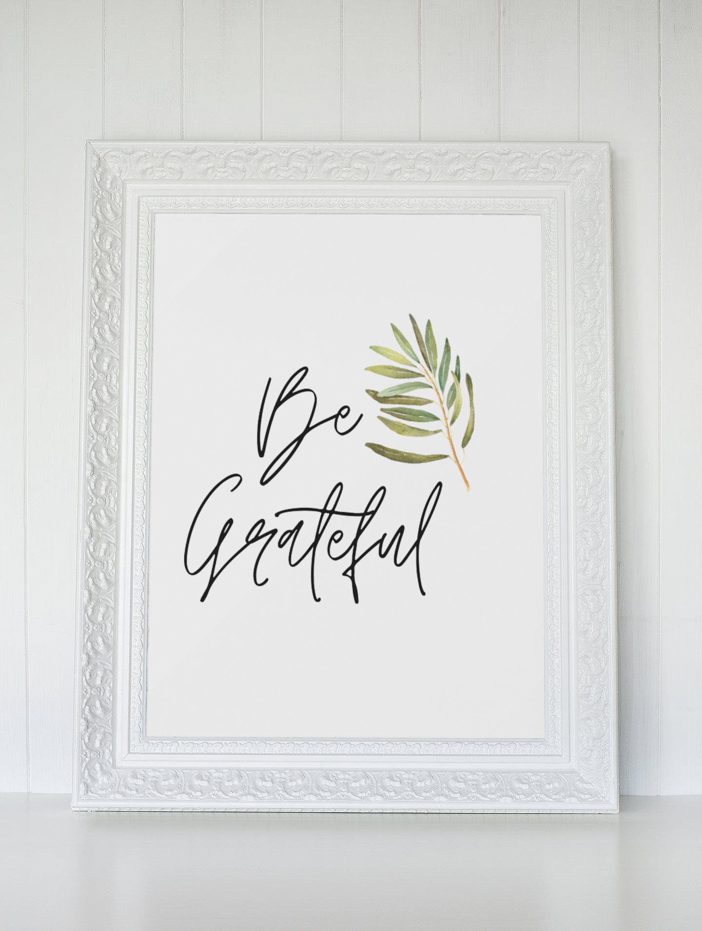 Be Grateful, High quality gratefulness print, thankful, Instant ...