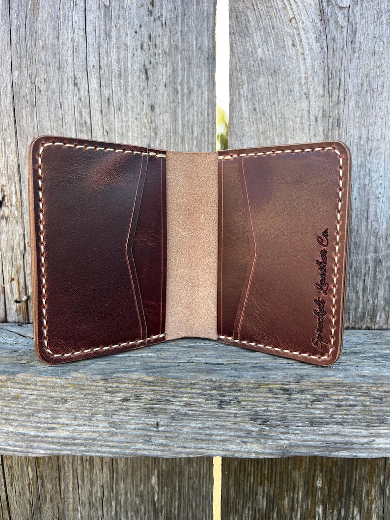 Railroad EDC Vertical Bifold Wallet! - Etsy
