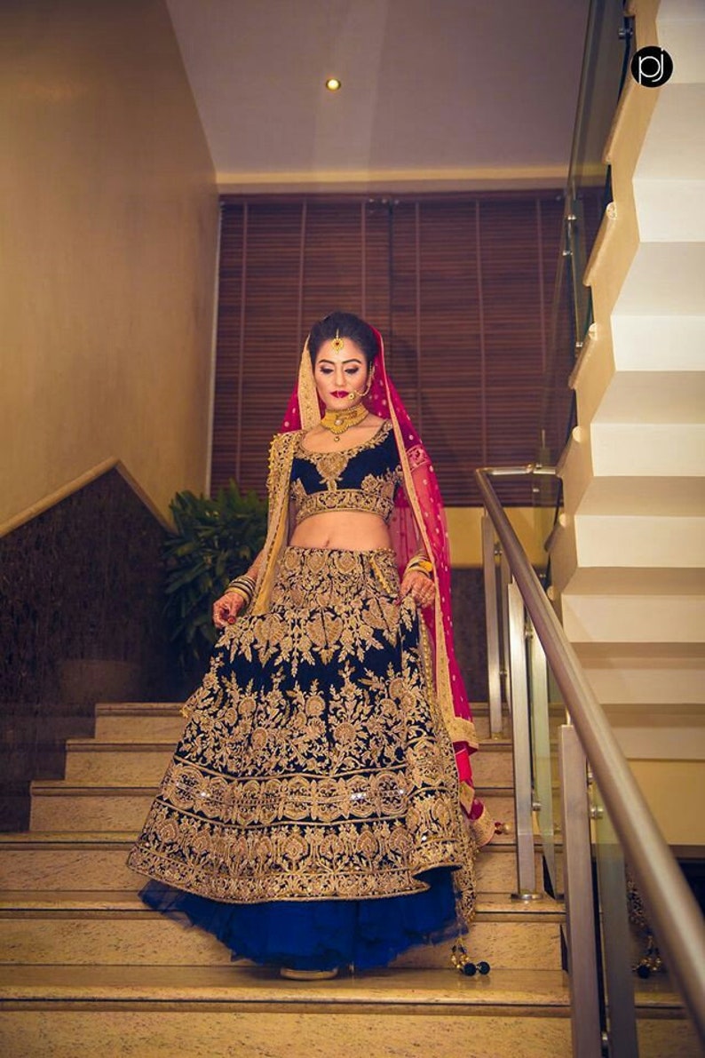 Party New Lehenga Indian Wedding Ethnic Chunri Ghagra Lengha | Etsy