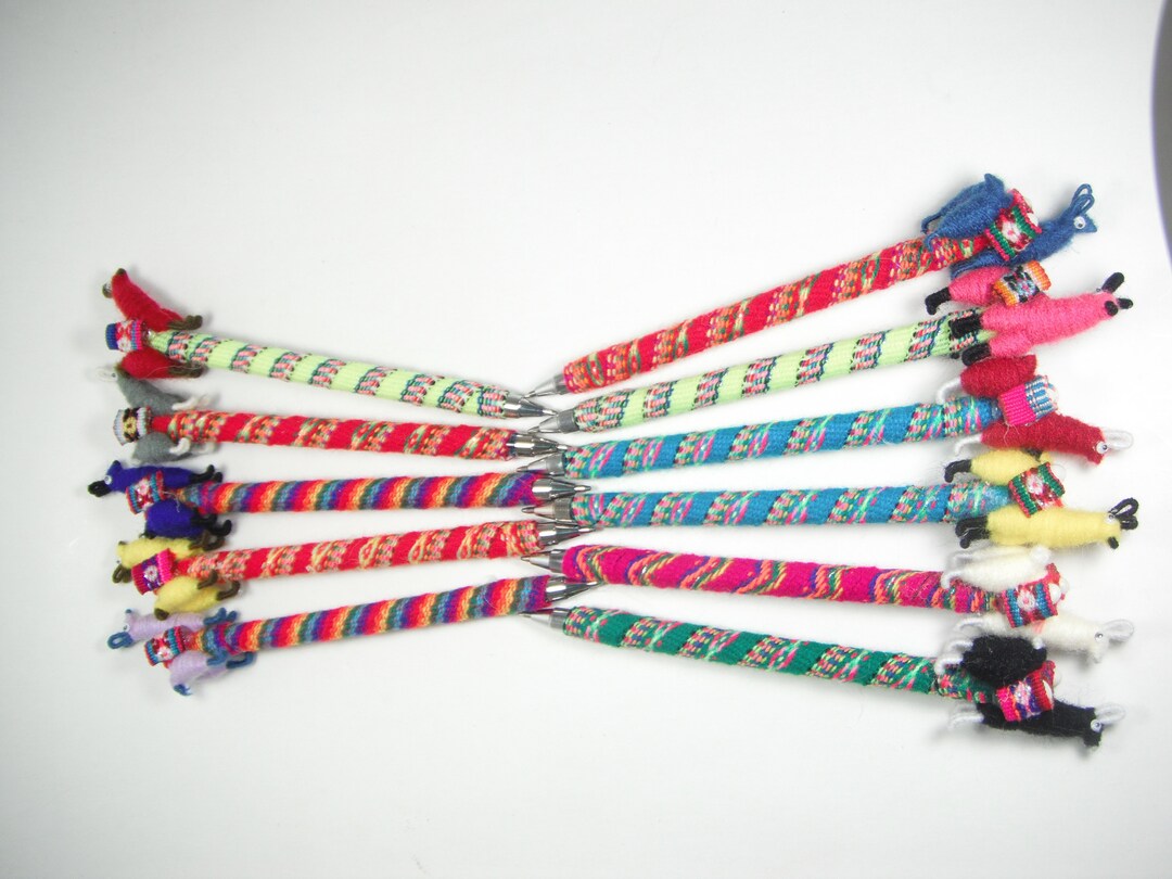 5 Pack Llama Pen Alpaca / Llama Pen Made in Peru by Hand - Etsy