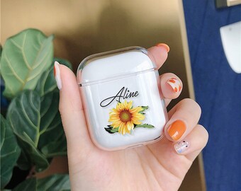 Sunflower Airpod Case - Etsy