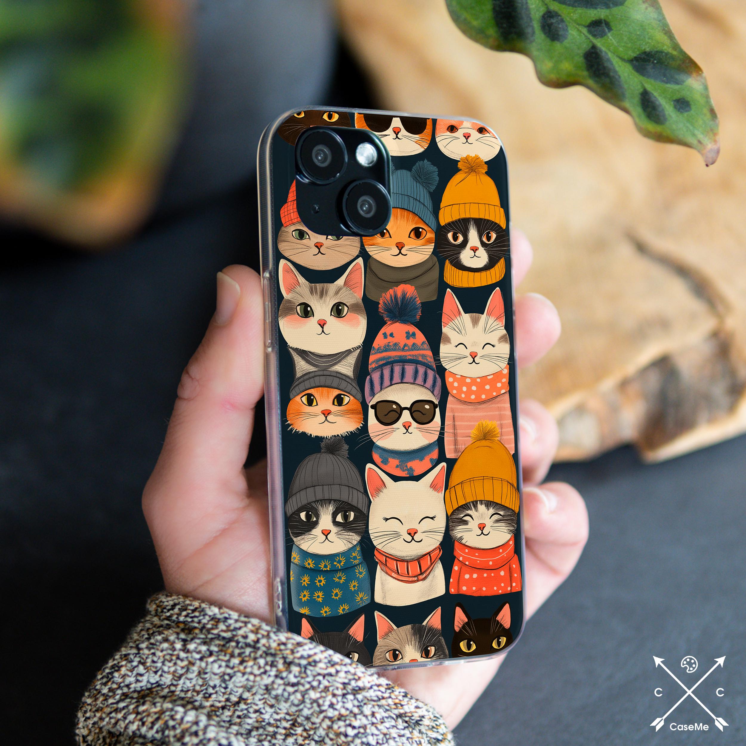 Funny Cute Cat Case Moto G Stylus 5G 2024 2022 G Power 5G G Play 2023 ...