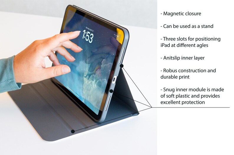 Mountain Forest Case for iPad Pro 11 12.9, iPad 2024 2022 2021 Cover ...