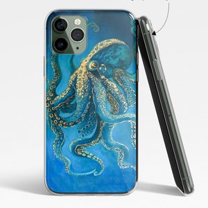 Octopus Gold iPhone 11 12 13 Pro Case iPhone SE 2020 Case iPhone 11 Pro ...