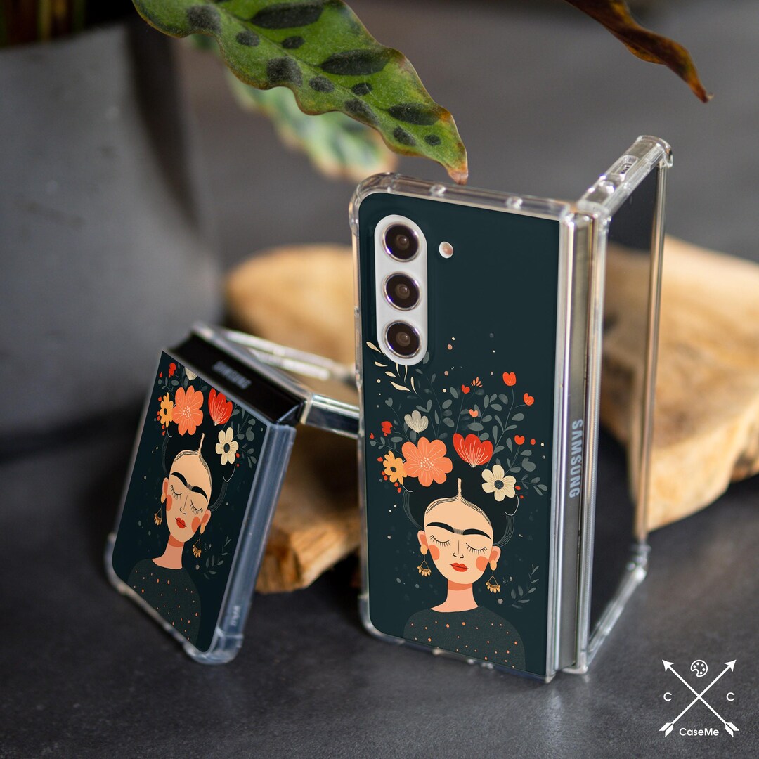 Frida Kahlo Art Case for Samsung Z Flip 3 5g Z Flip 6 5 4 Z Fold 6 5g Z ...
