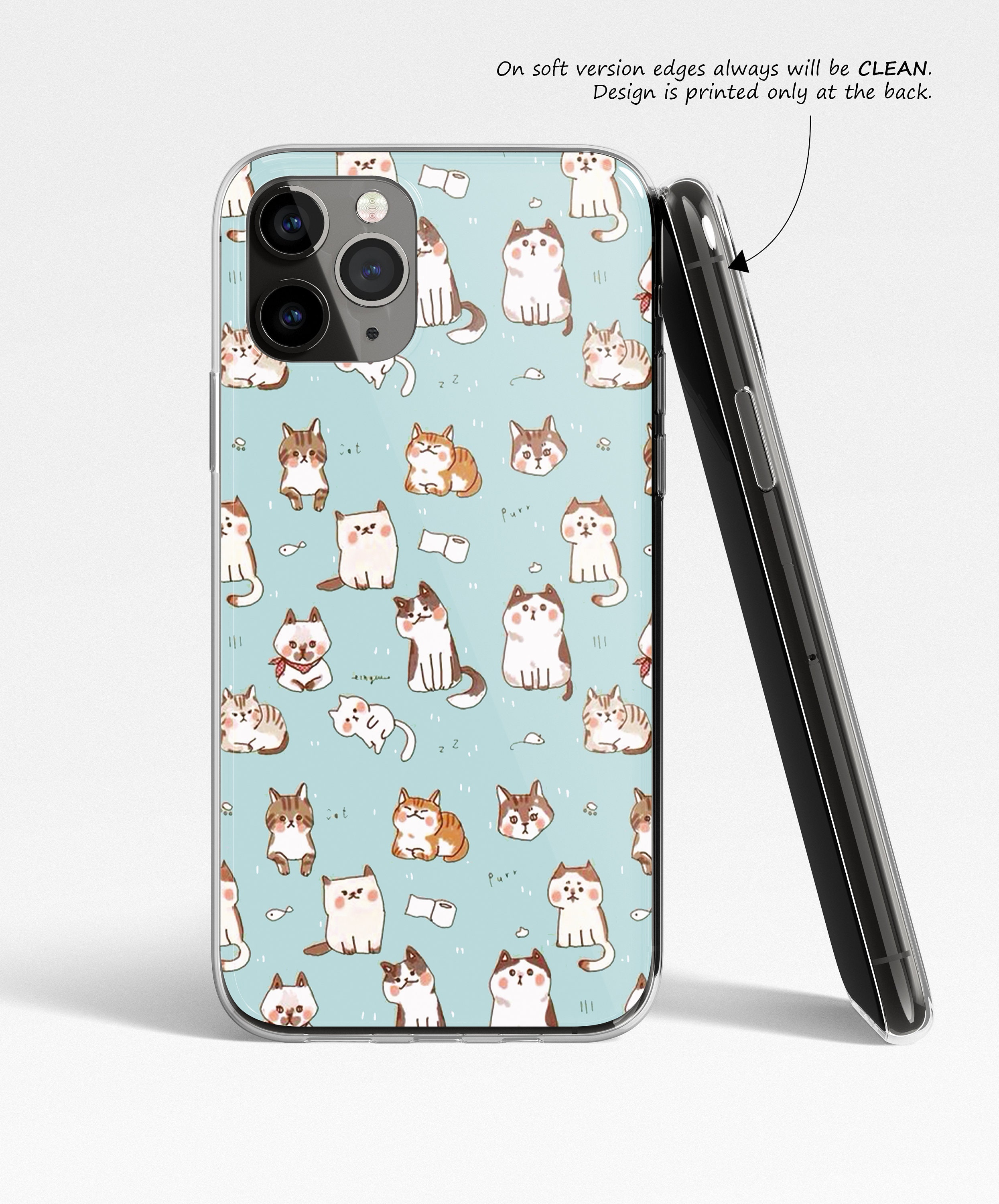 Cute Cats Huawei P30 P20 Lite Case P10 P9 Pro Lite Case Huawei | Etsy