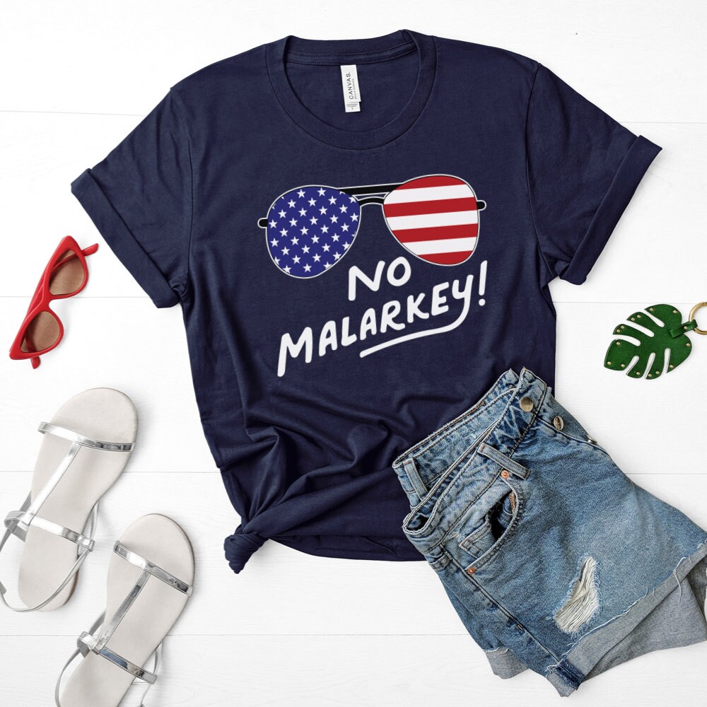 No Malarkey Shirt - Etsy