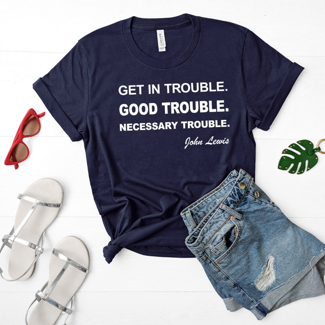 Get in Trouble Good Trouble Necessary Trouble Shirt Civil - Etsy