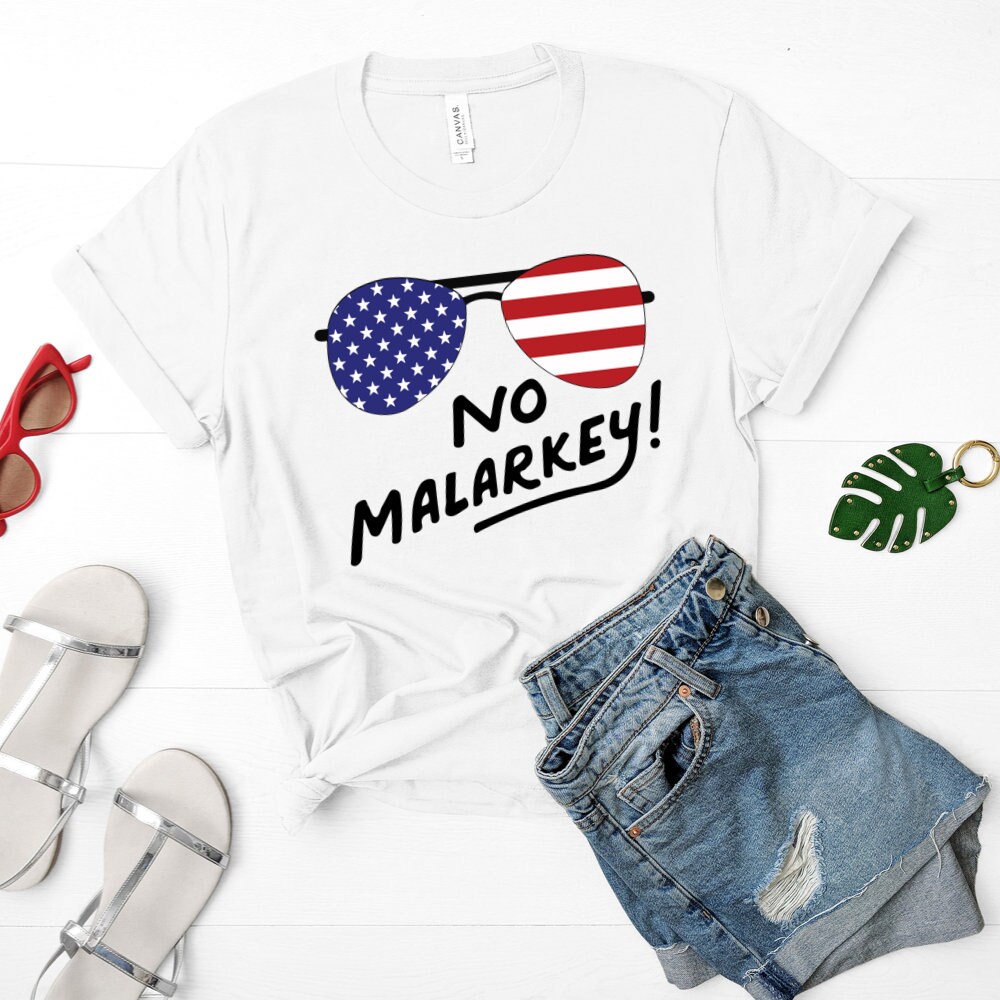 No Malarkey Shirt - Etsy