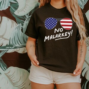 No Malarkey Shirt - Etsy
