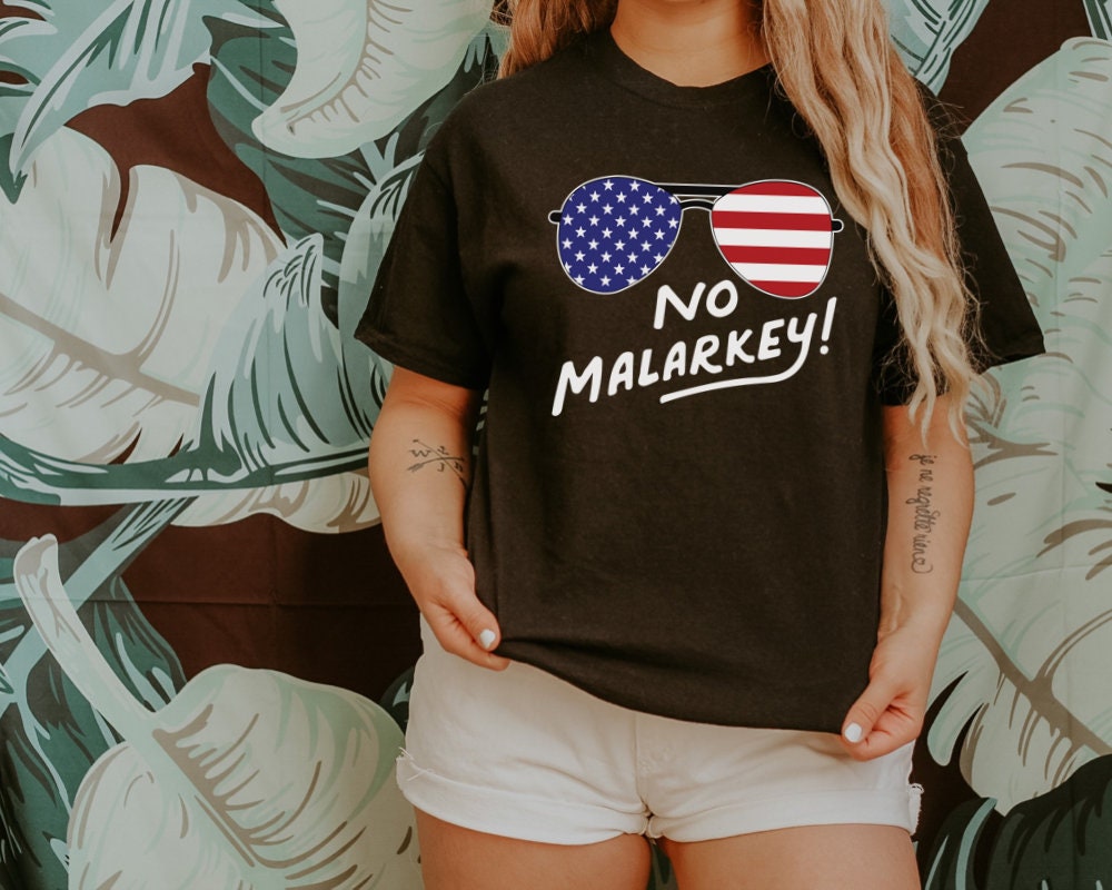 No Malarkey Shirt - Etsy