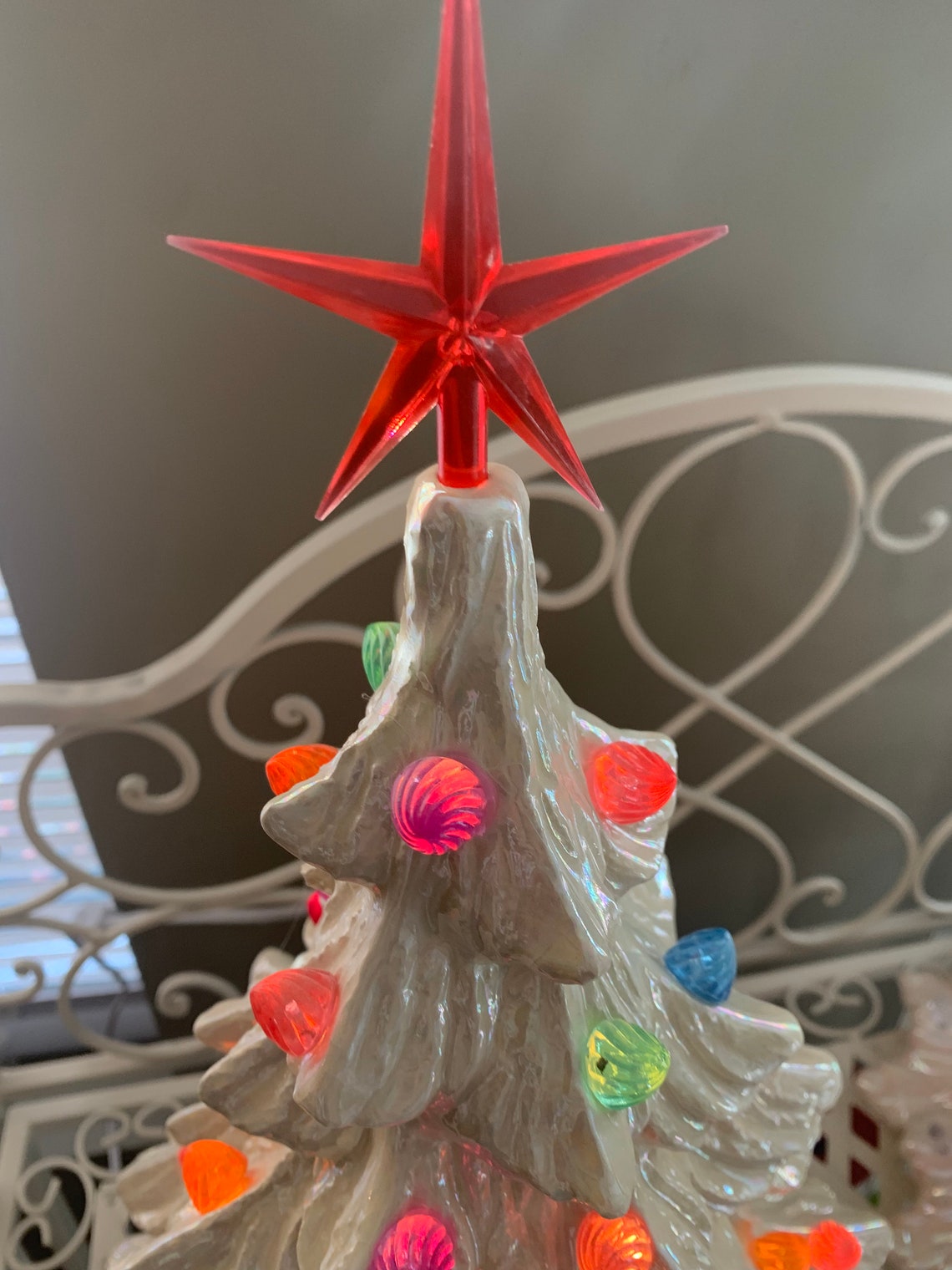Ceramic Light up Christmas Tree - Etsy