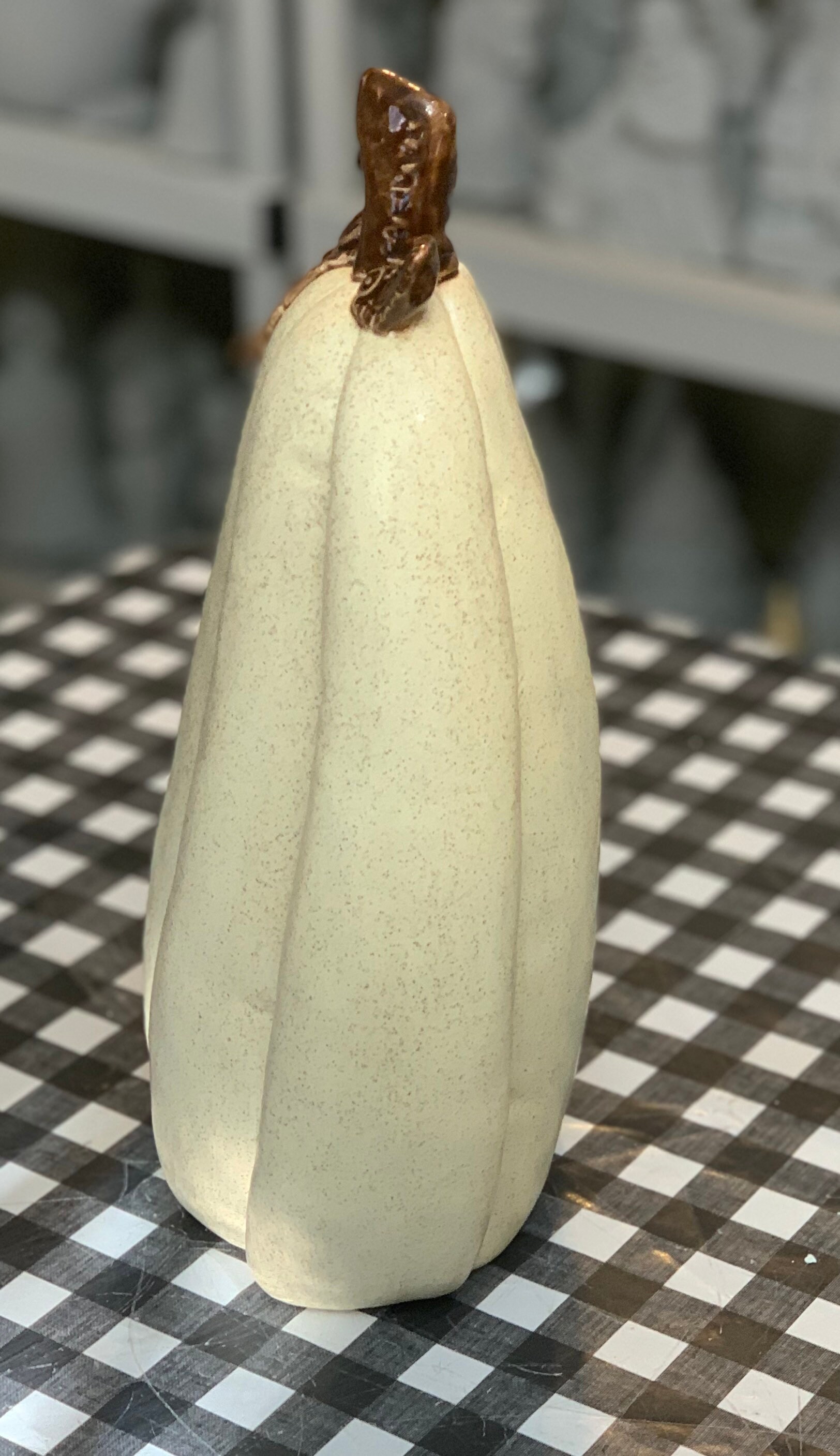 Hand Painted Ceramic Pumpkin - Etsy