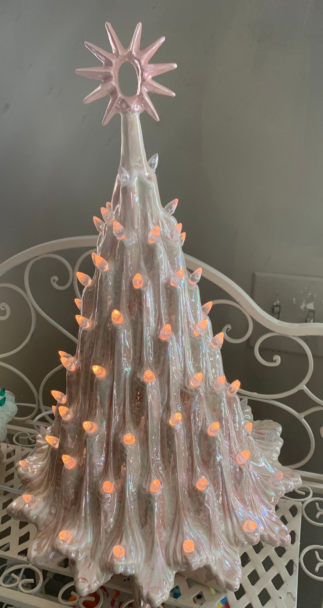 Large Light up Lava Christmas Tree - Etsy