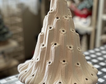 Ceramic Bisque Retro Mayco Lava Tree Ready to Paint - Etsy