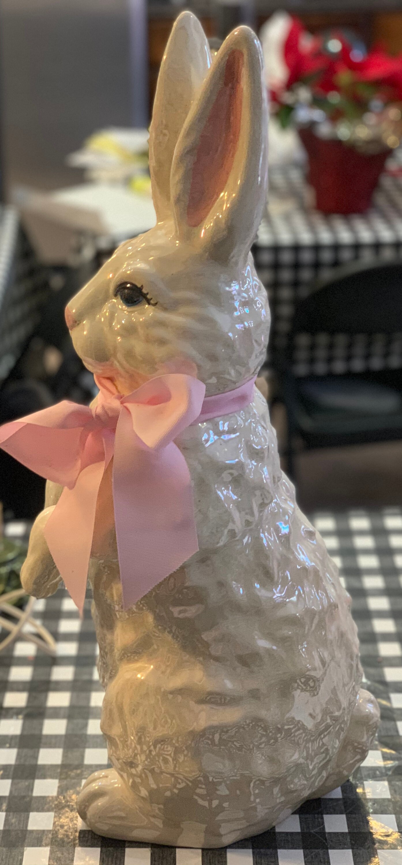 Large Ceramic Bunny - Etsy