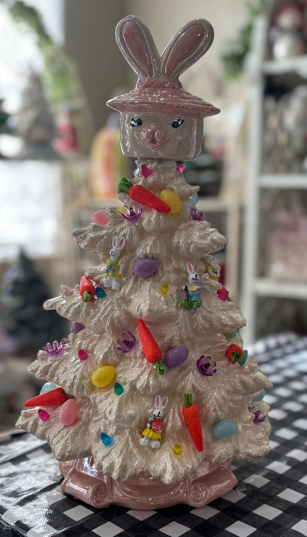 Handcrafted Ceramic Light up Easter Tree - Etsy