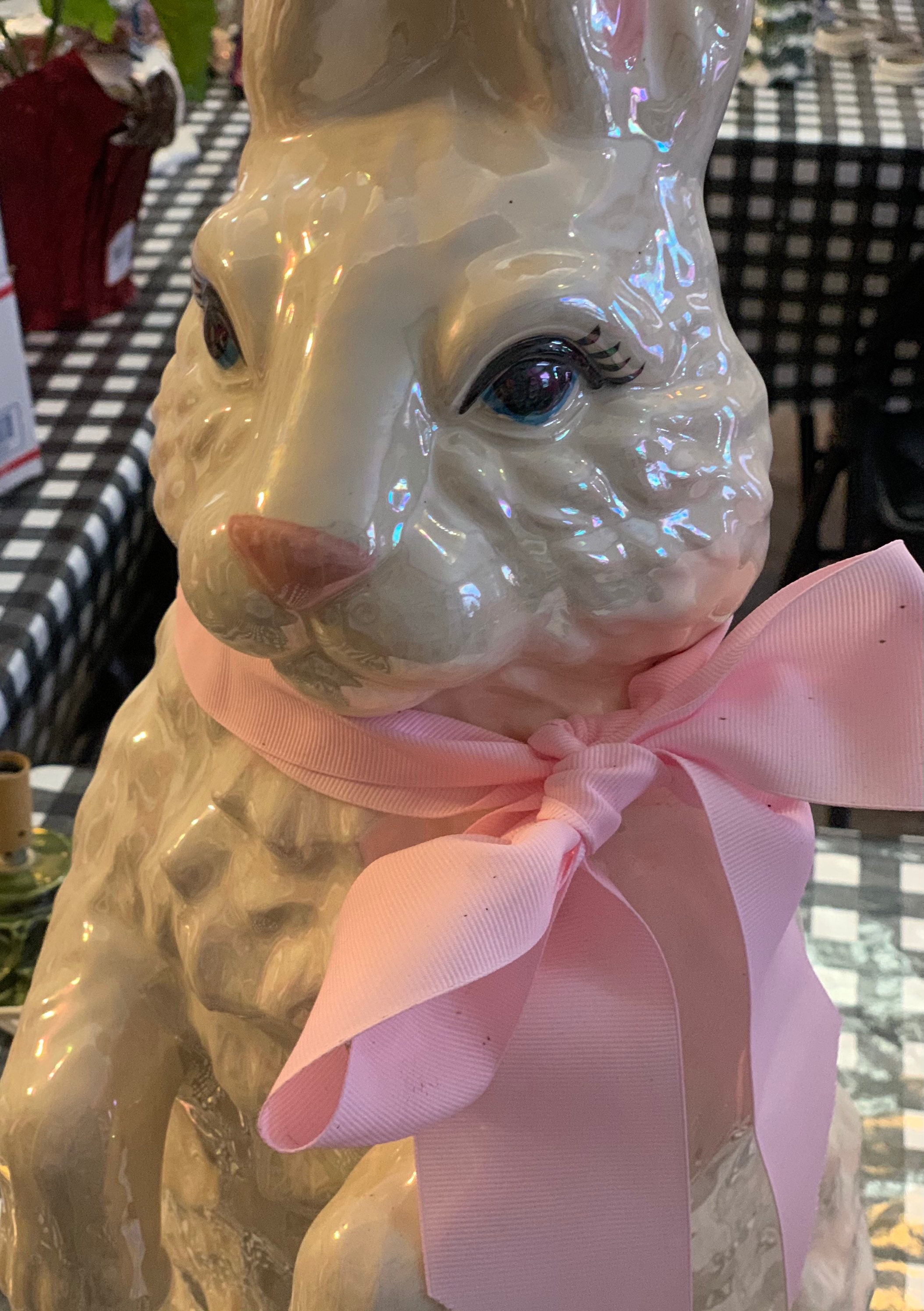 Large Ceramic Bunny - Etsy