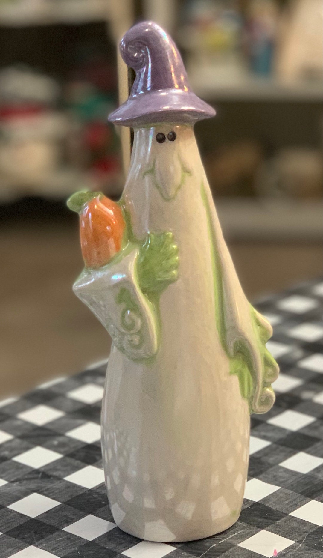 Handcrafted Ceramic Mother of Pearl Ghost - Etsy