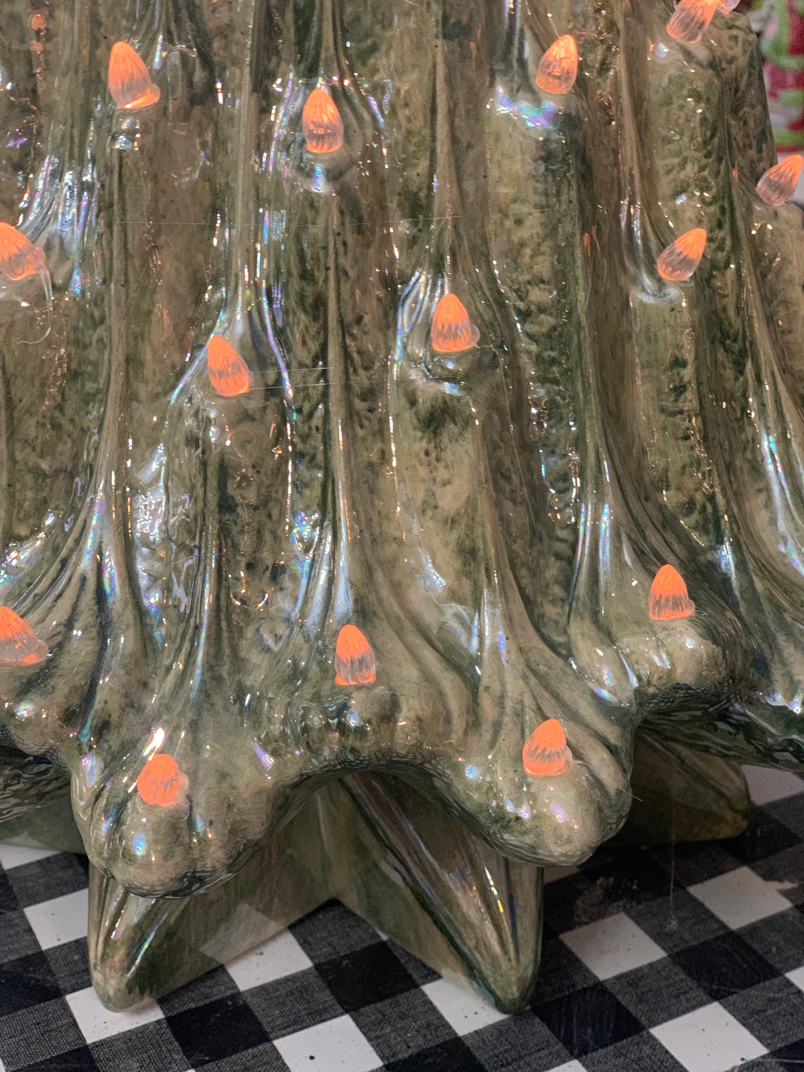 Vintage Ceramic Large Lava Tree - Etsy