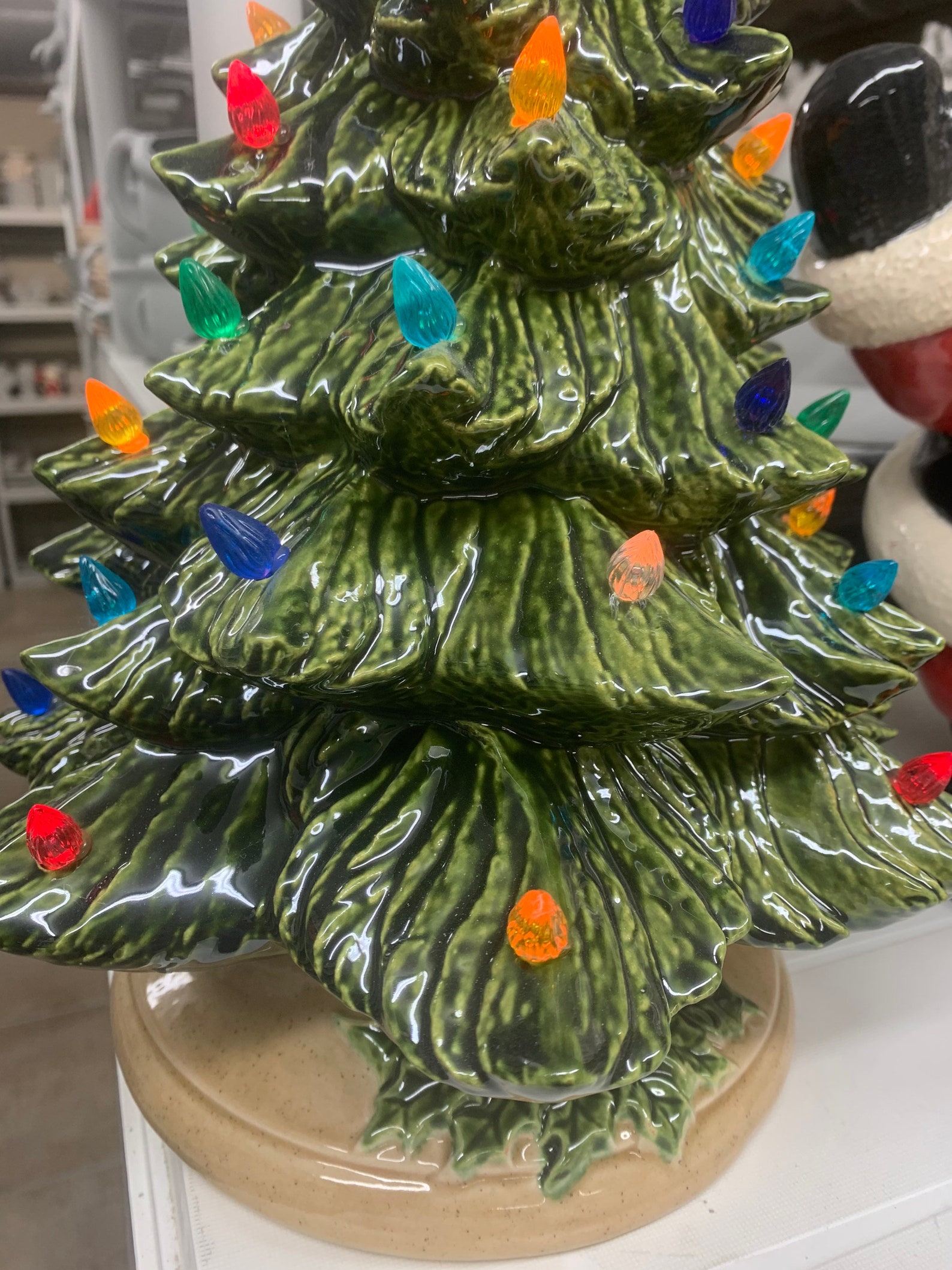 Vintage Ceramic Christmas Tree - Etsy