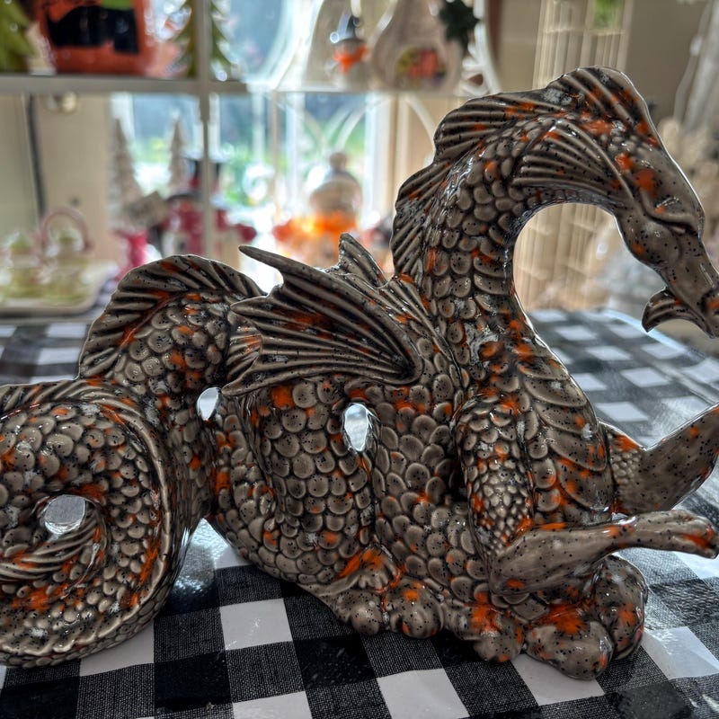 Ceramic Dragon - Etsy