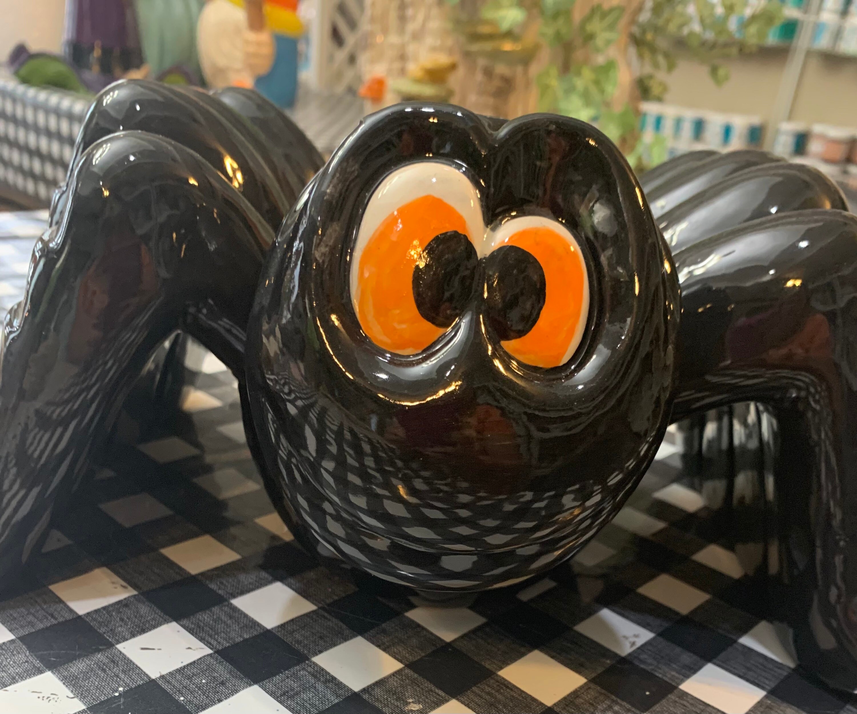 Giant Ceramic Spider - Etsy
