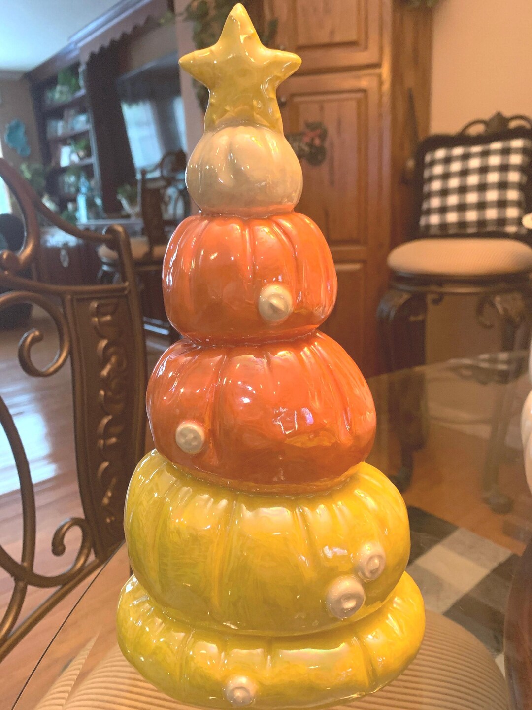 Handcrafted Ceramic Candy Corn Tree - Etsy