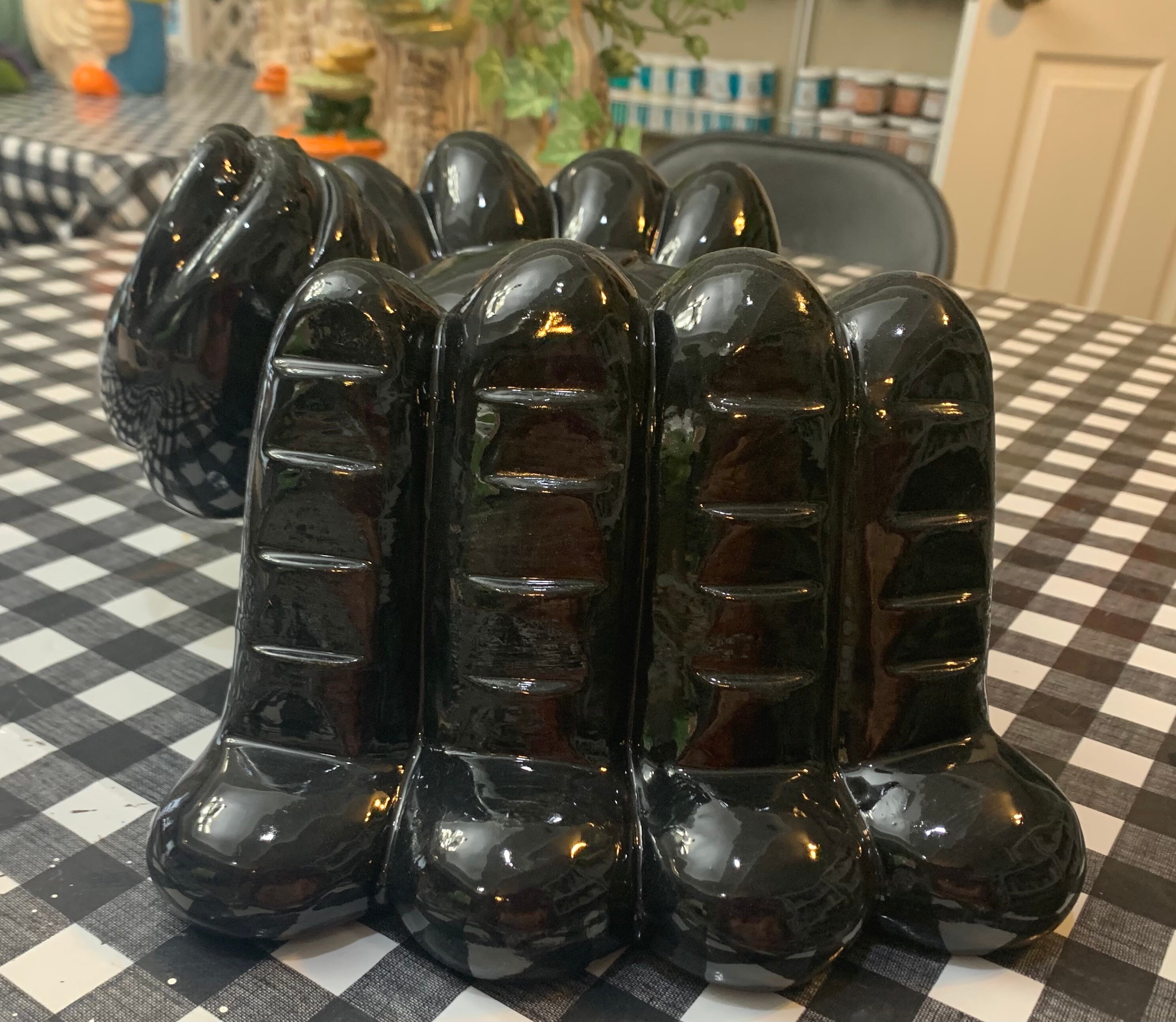 Giant Ceramic Spider - Etsy