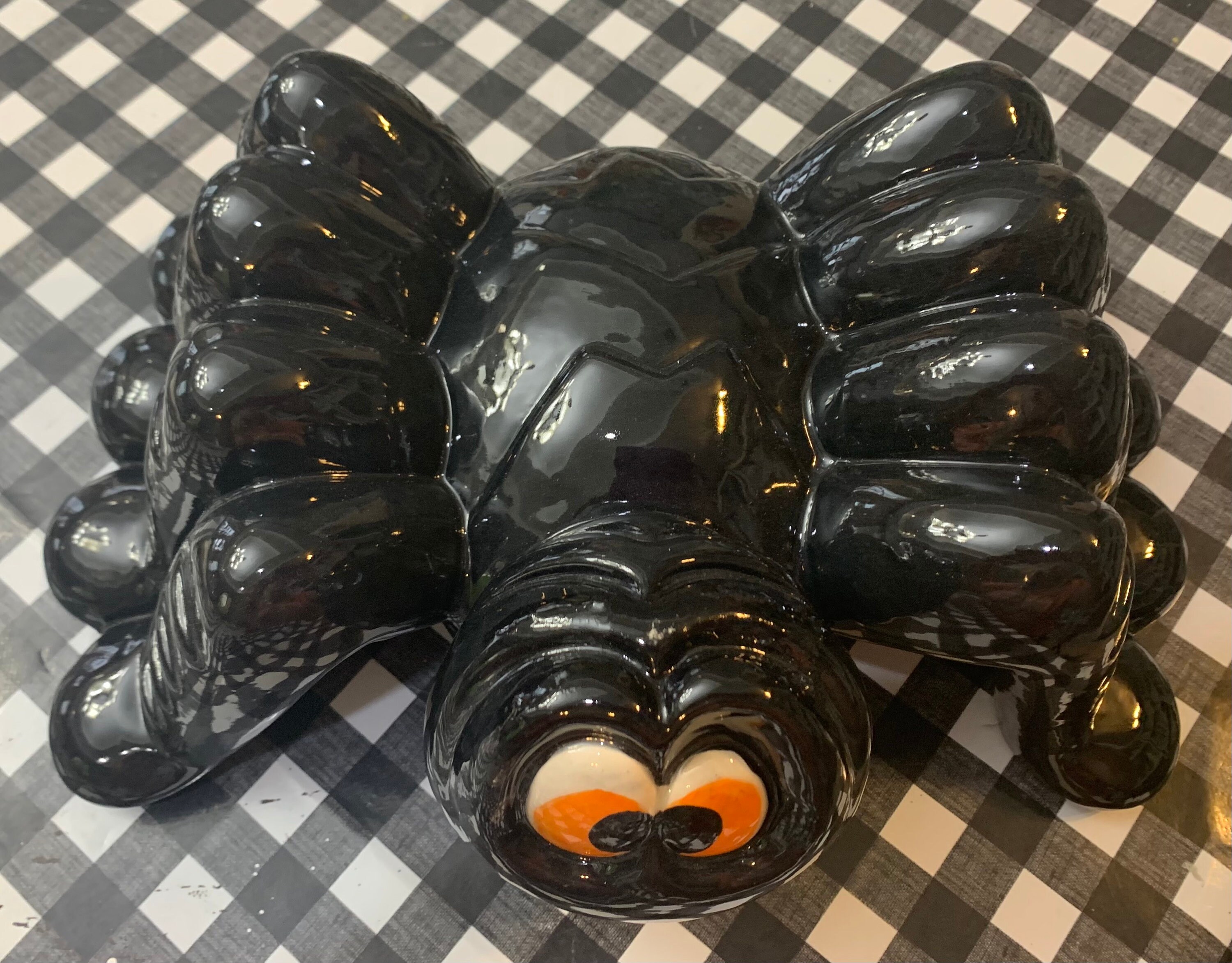 Giant Ceramic Spider - Etsy