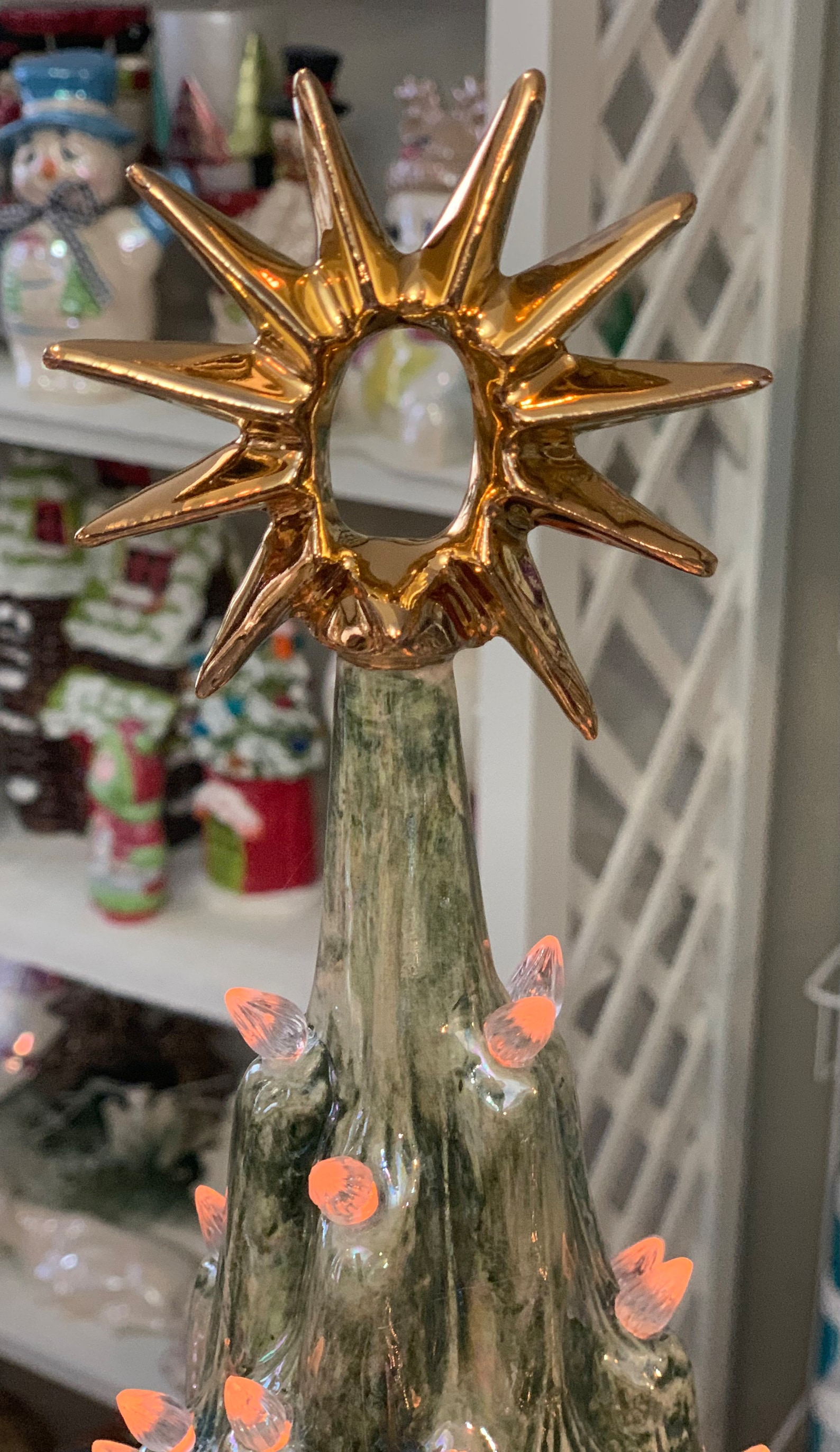 Vintage Ceramic Large Lava Tree - Etsy