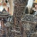 Hand-painted Ceramic Castle – Cosmic Black Crystal Finish, Handmade ...