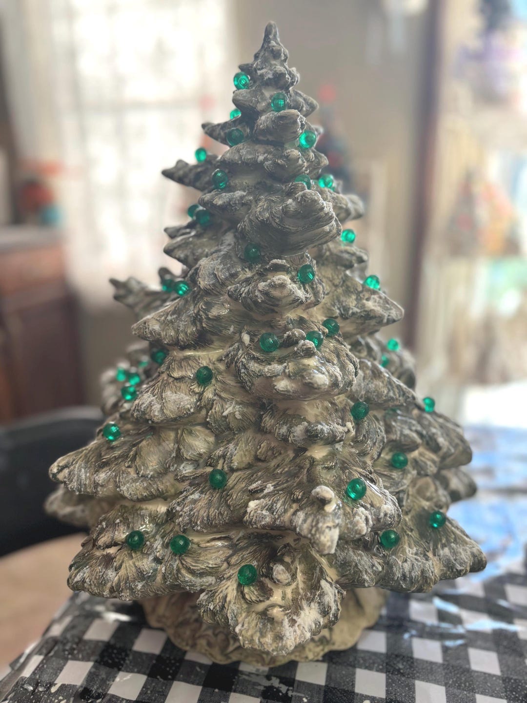 Ceramic Light up Christmas Tree - Etsy