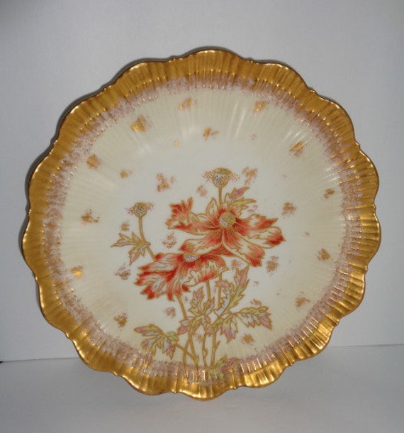 Art & Collectibles Fine Art Ceramics Victorian Era Antique Hand Painted ...