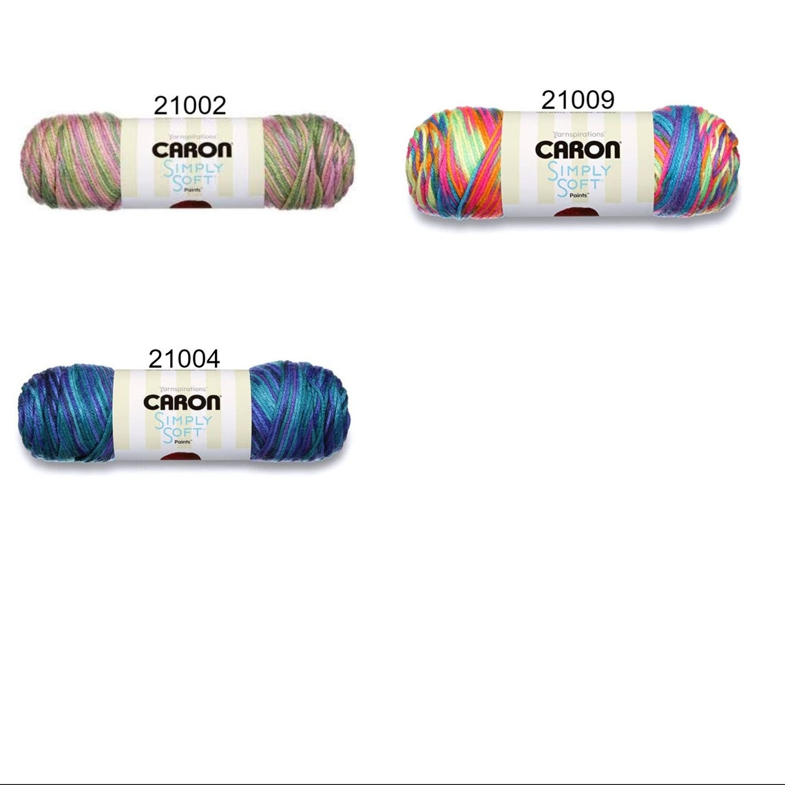 Caron Simply Soft Paints Aran Yarn Worsted Weight Soft - Etsy