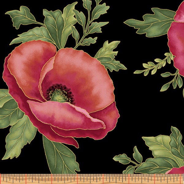 Poppy Fabric - Etsy Canada