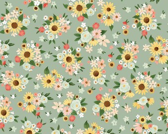 Homemade Main Sage c13720-sage by Echo Park Paper Co. for Riley Blake ...