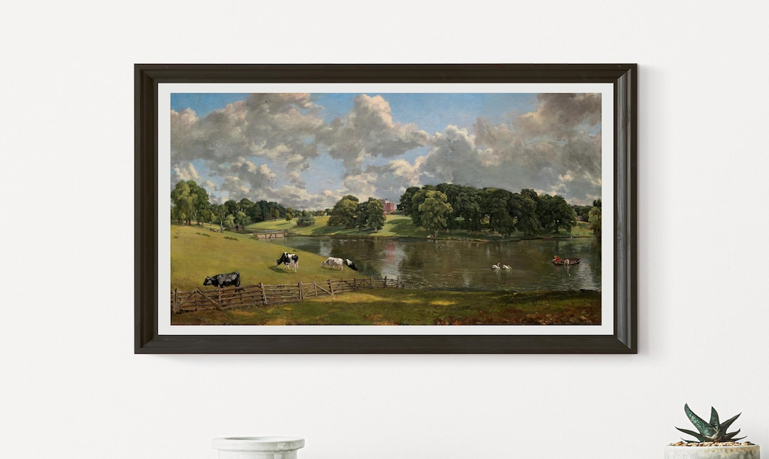 Wivenhoe Park by John Constable Essex, 1816 Oil on Canvas Vintage ...