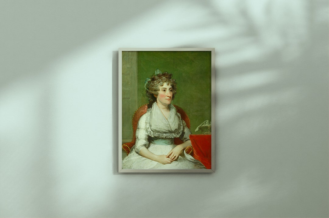 Catherine Yates Pollock (mrs. George Pollock) by Gilbert Stuart 1793/ ...