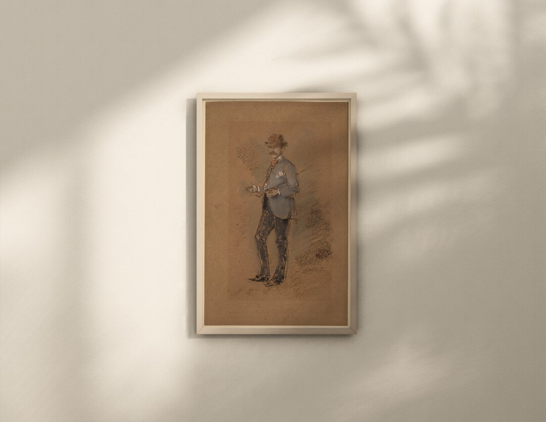 Harper Pennington by James Mcneill Whistler 1880/1882 Chalk and Pastel ...