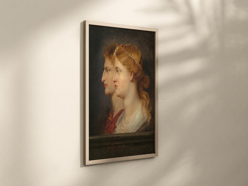 Agrippina and Germanicus by Sir Peter Paul Rubens C. 1614 Oil on Panel ...