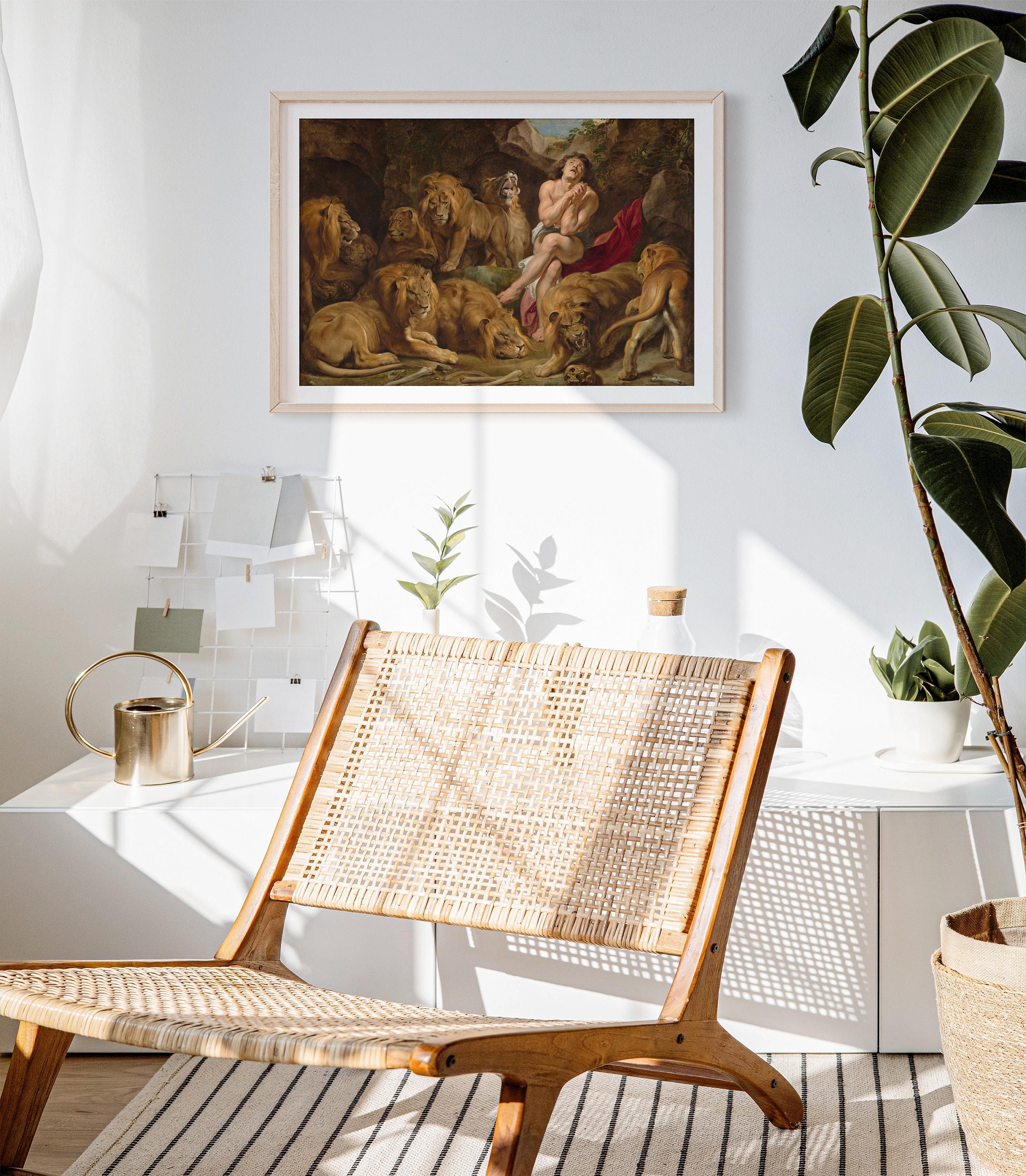 Daniel in the Lions Den by Sir Peter Paul Rubens C. 1614/1616 Oil on ...