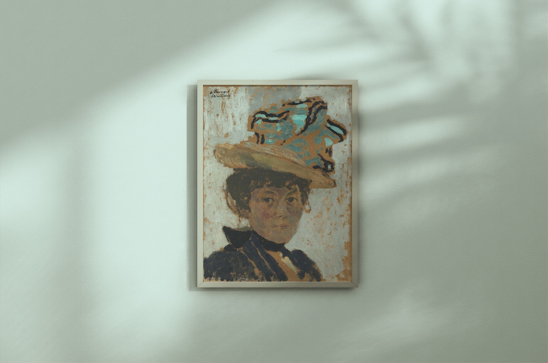 Madame Bonnard by Edouard Vuillard 1895/1900 Oil on Cardboard Printable ...