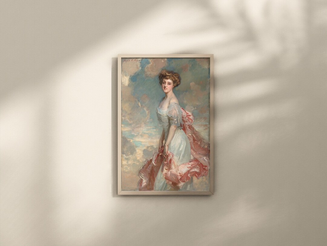 Miss Mathilde Townsend by John Singer Sargent 1907 Oil on Canvas Printable Vintage Art - Etsy