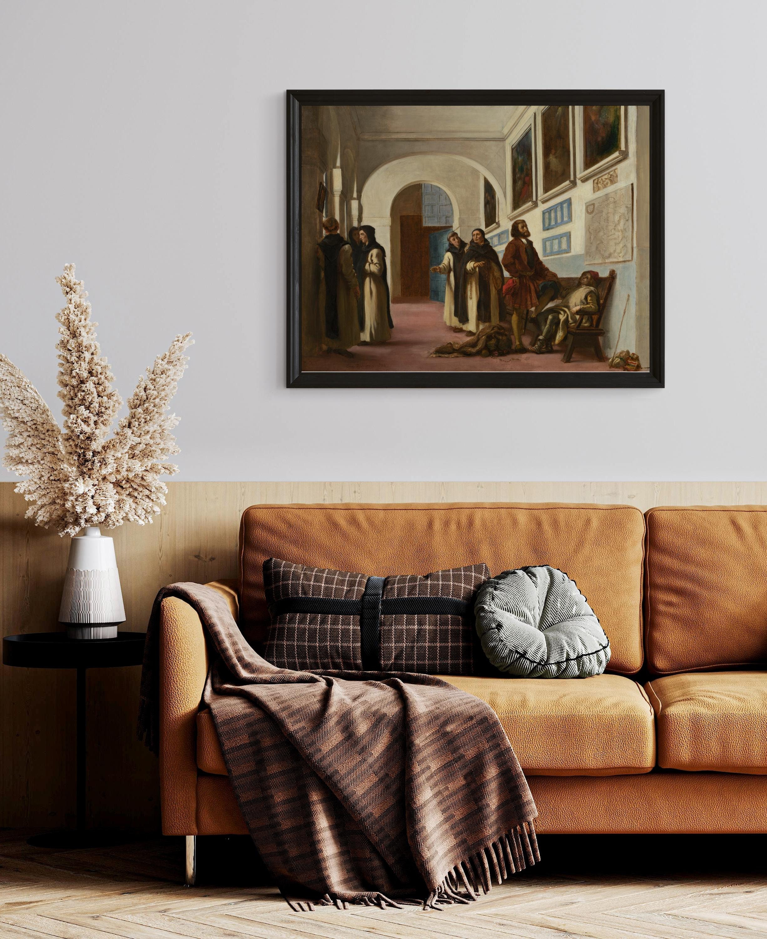 Columbus und sein Sohn von Eugene Delacroix 1838 Öl auf - Etsy.de