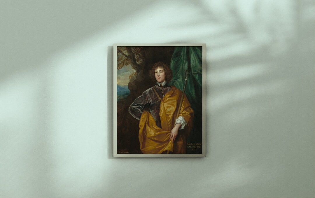 Philip by Sir Anthony Van Dyck Lord Wharton, 1632 Oil on Canvas ...