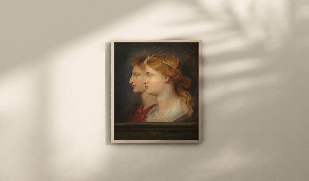 Agrippina and Germanicus by Sir Peter Paul Rubens C. 1614 Oil on Panel ...