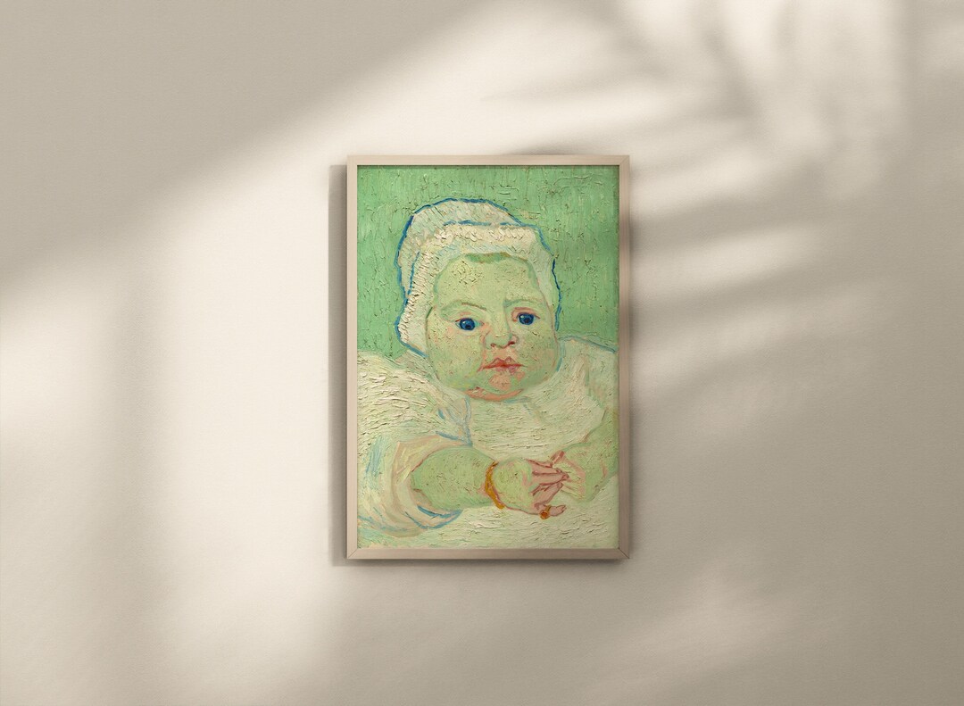 Roulin's Baby by Vincent Van Gogh 1888 Oil on Canvas Printable Vintage ...