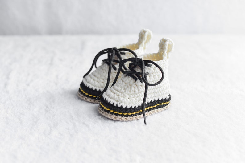 Cream Color Crochet Baby Booties - Baby Shower Gift - Newborn Booties ...